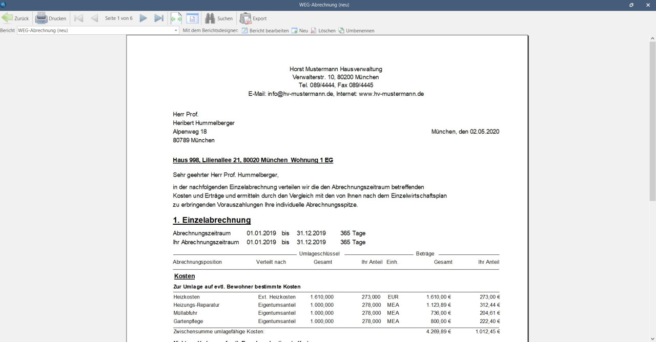 Win-CASA Professional | bis zu 100 Einheiten | Win-CASA-Professional.100